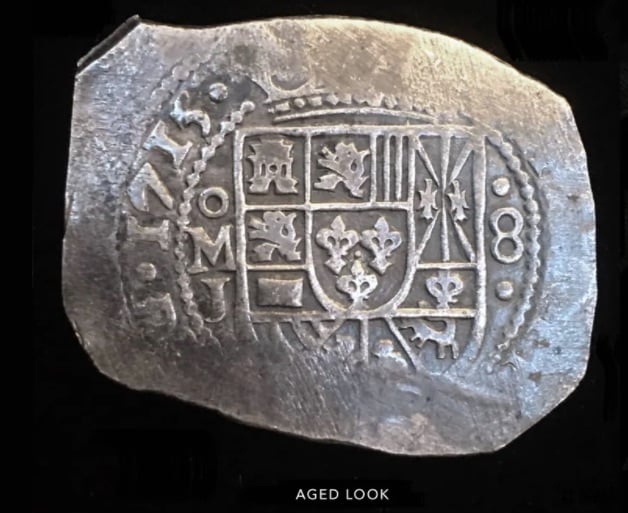 1715 Fleet: Mexico 8 Reales, dated 1715. Philip V. | St. Augustine Mint