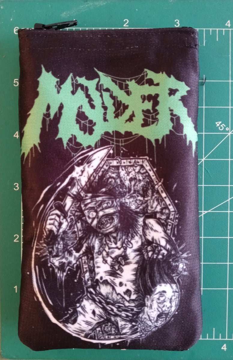 Molder (band) zippered pouch / stash bag | Murder Machine Clothing