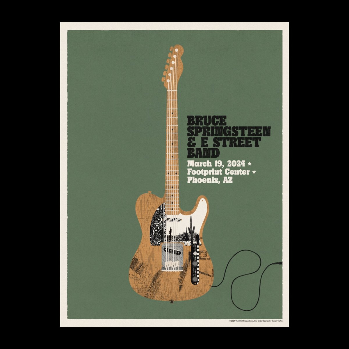 Springsteen 2024 Tour - Phoenix AZ | NEEDLE DESIGN