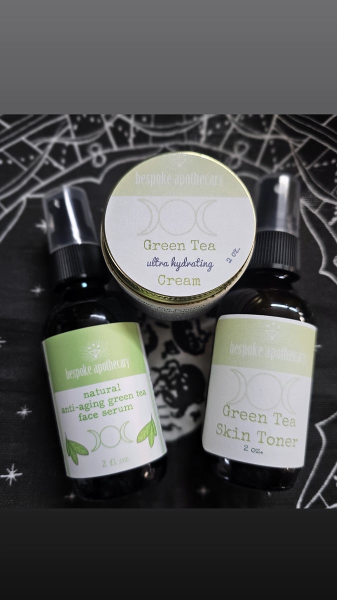 🌿 ️ Anti-Aging Green Tea Skin Toner & Green Tea TRIO ON SALE! | Bespoke ...