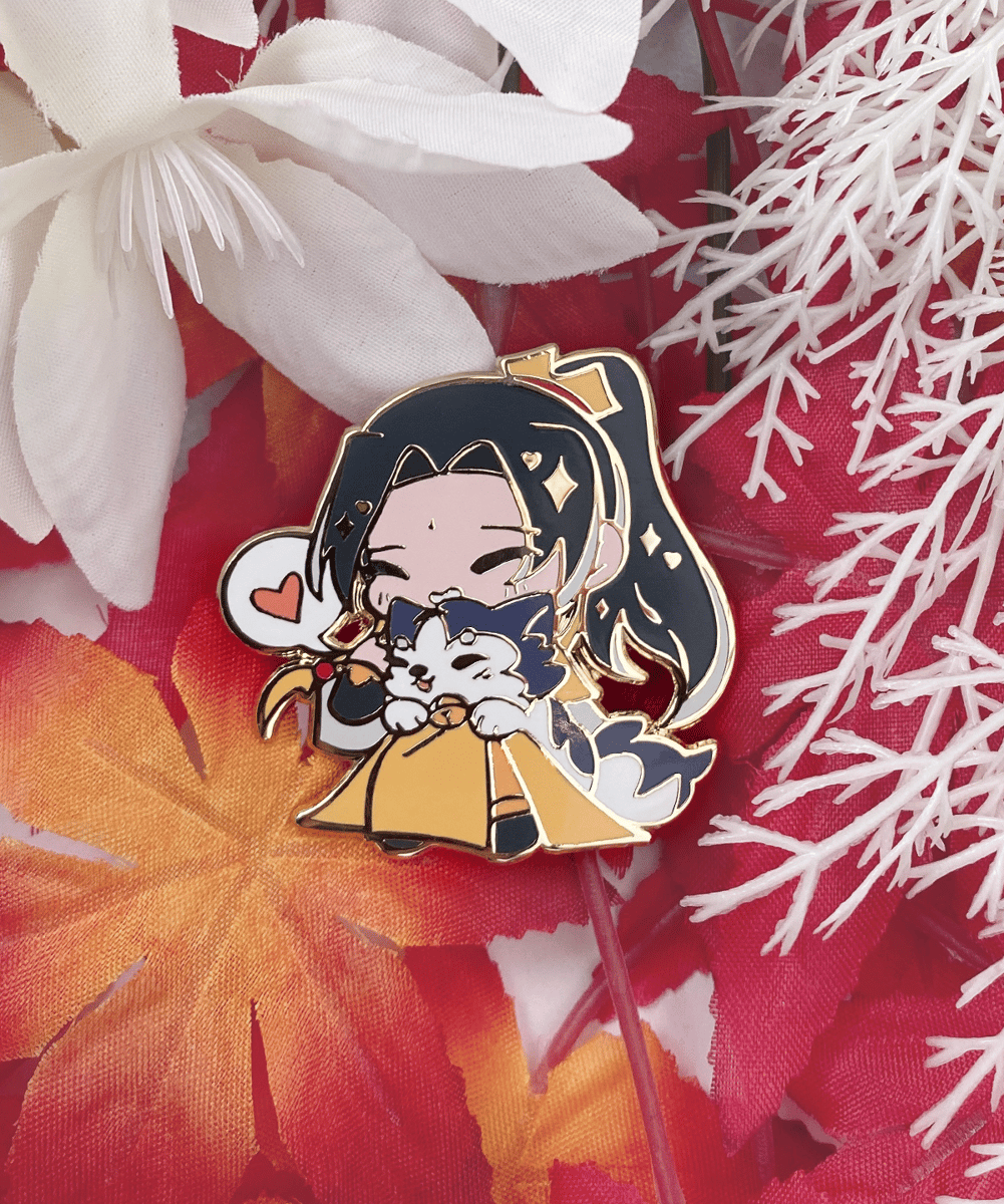 [Restock] Jin Ling & Fairy (MDZS) - Enamel Pins | chaotixcanvas
