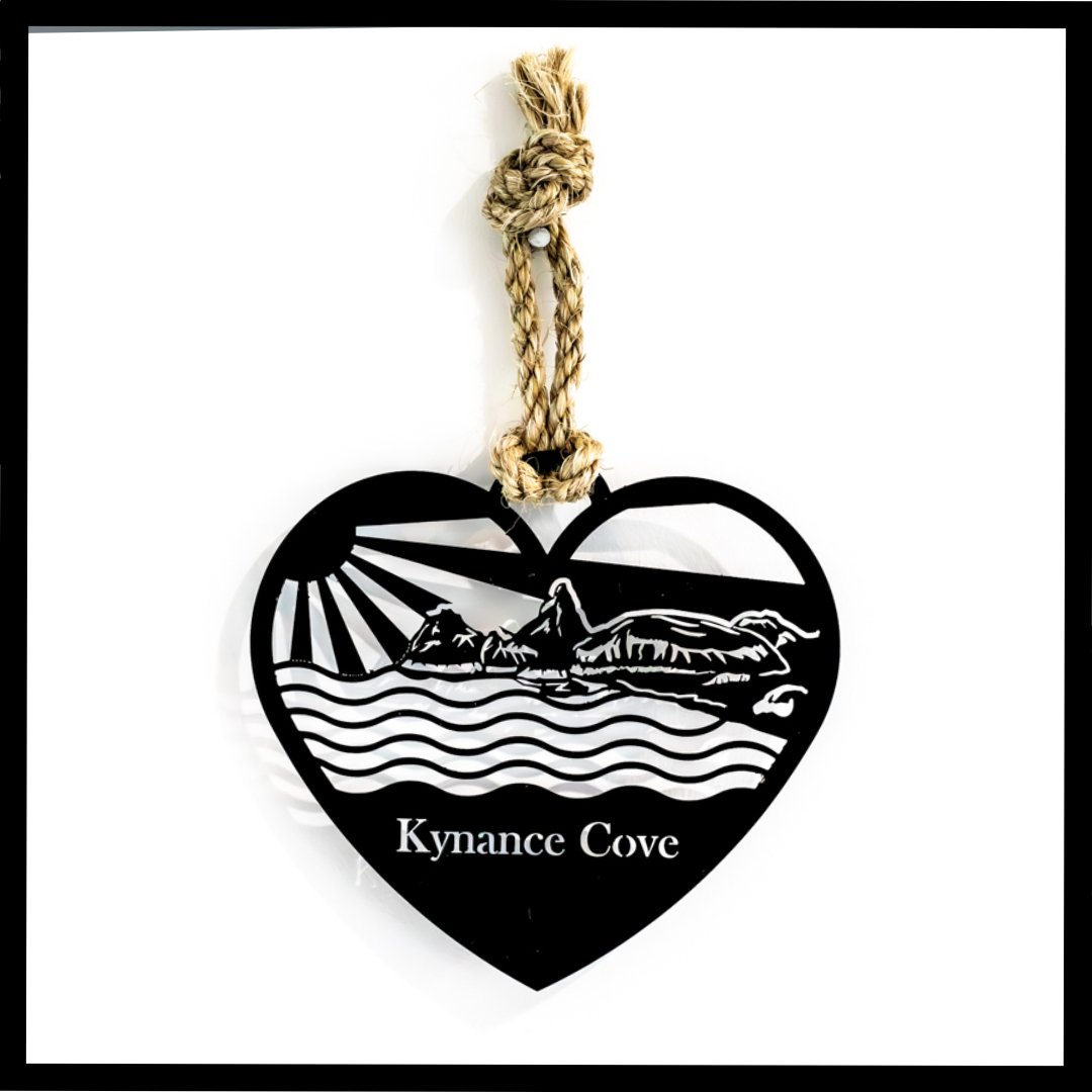 Kynance Cove Heart | Polygon Bear Cornish Design