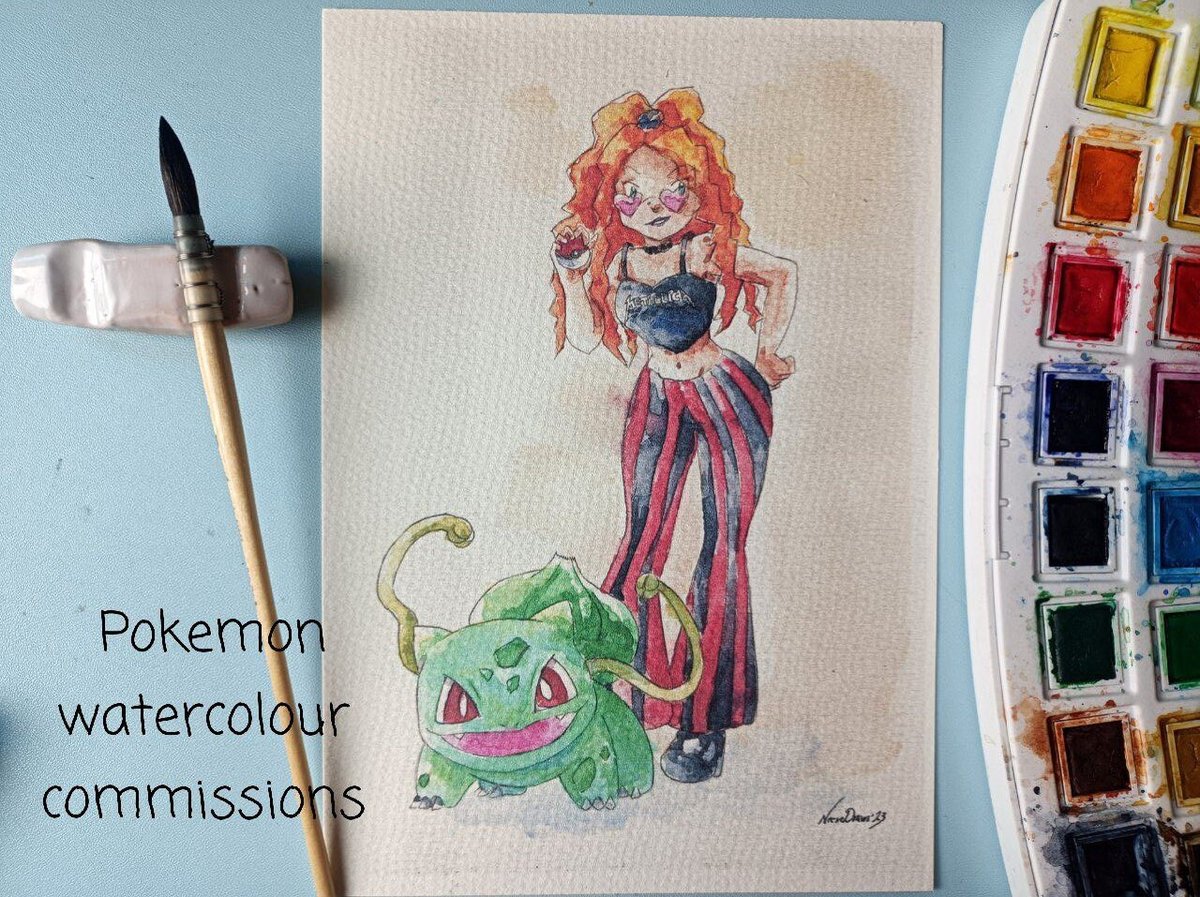 Custom Portrait Pokemon trainer commission | neesedraws