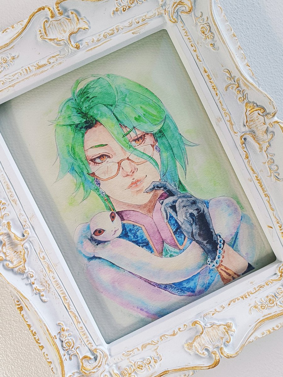 Genshin Impact Art print - Baizhu FanArt | neesedraws