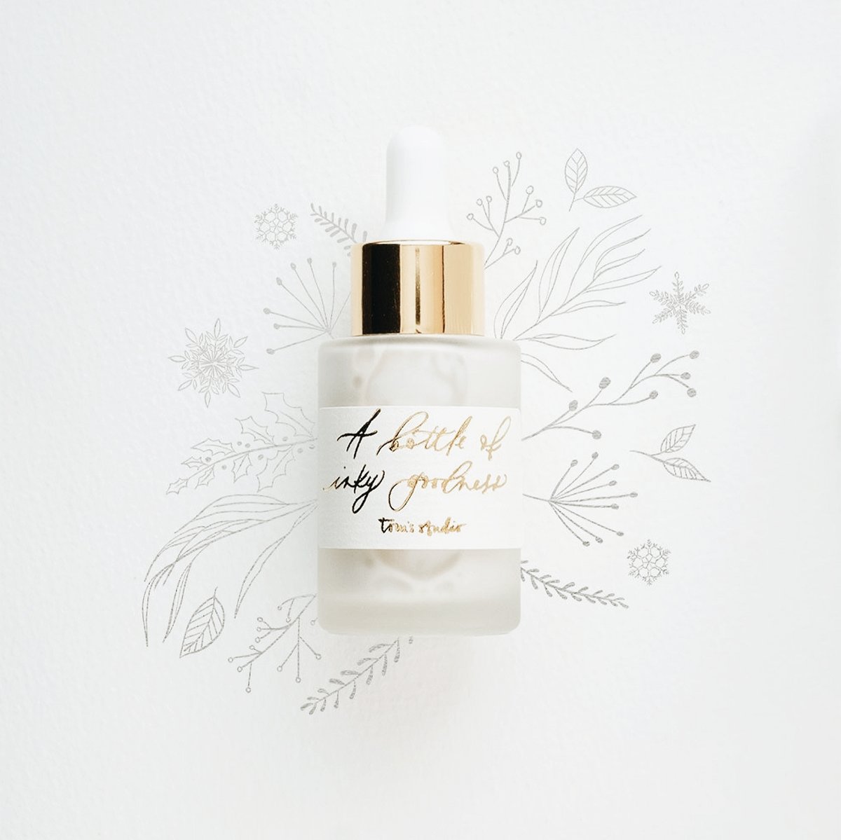 Tom's studio - Silver Calligraphy ink {1 left} | Cathy Penton Atelier