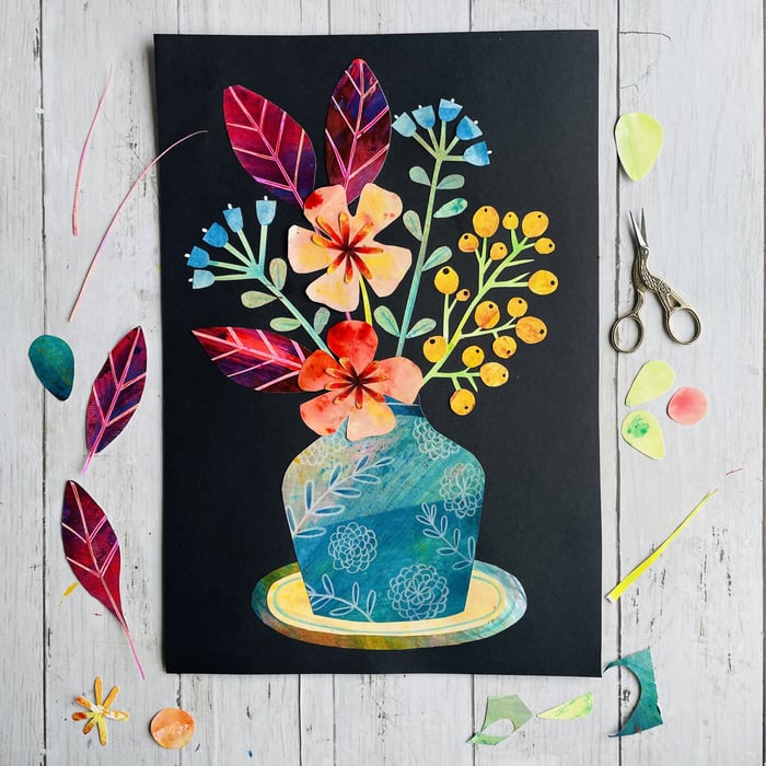 Botanical Collage Workshop | Tamzin Harris