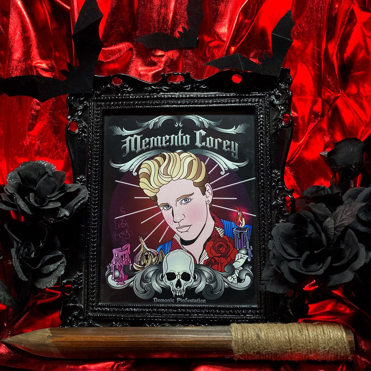 Memento Corey 8x10 Art Print | Demonic Pinfestation