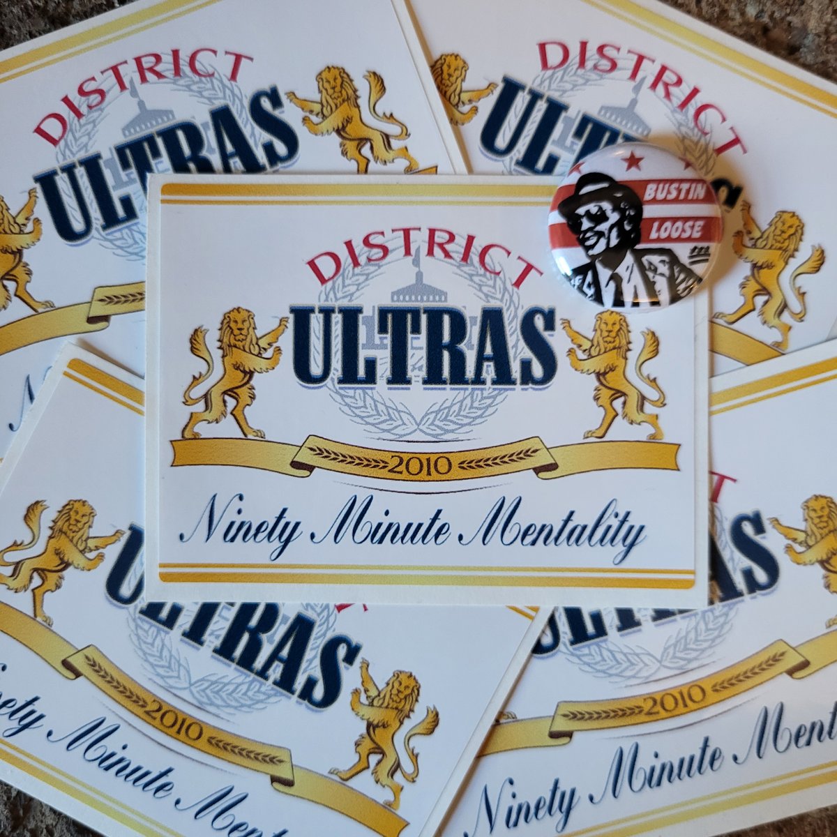Cerveza sticker pack | District Ultras