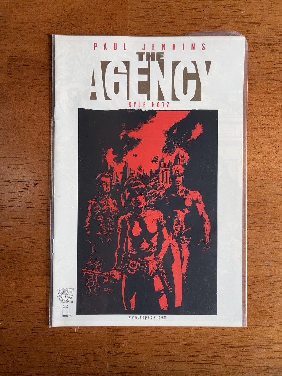 The Agency Gold Ashcan | KYLE HOTZ COMICS