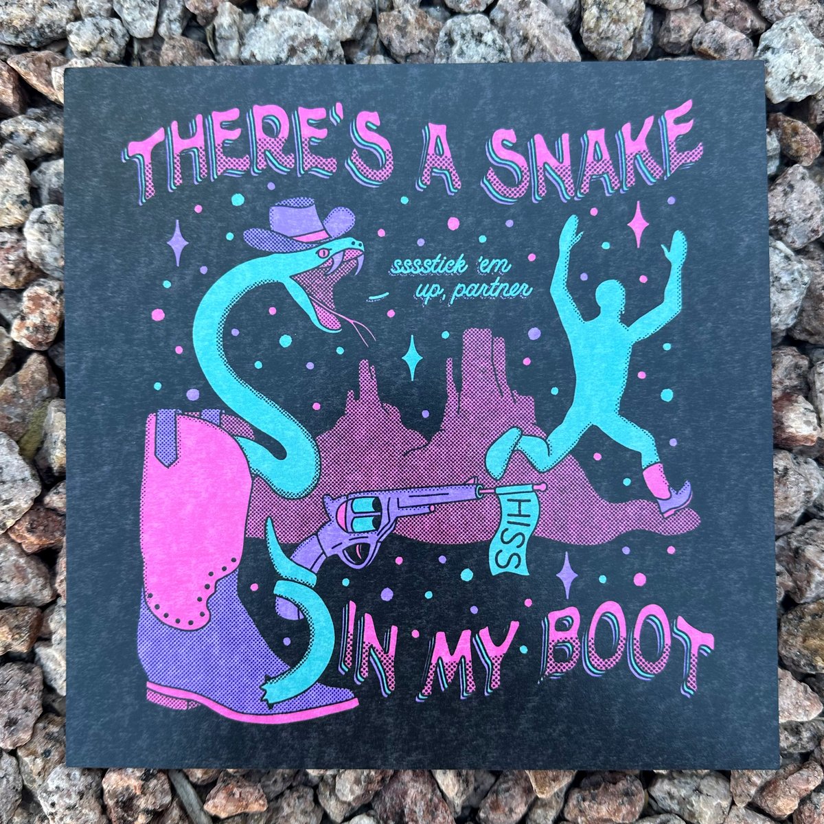 Snake Boot Print | Jos Par