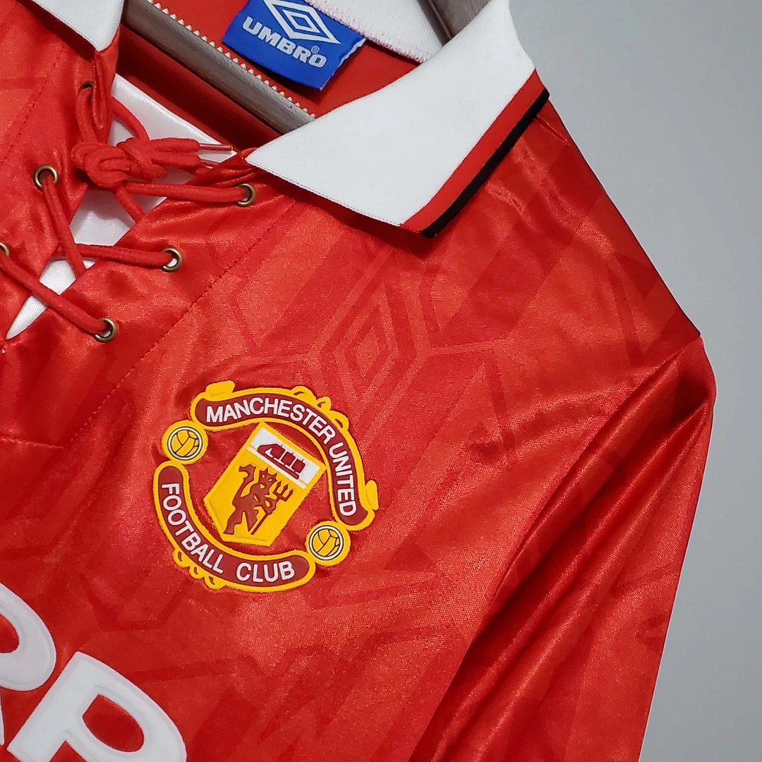 Manchester United Home 92/94 Retro Shirt | The Kitstore UK, Football ...