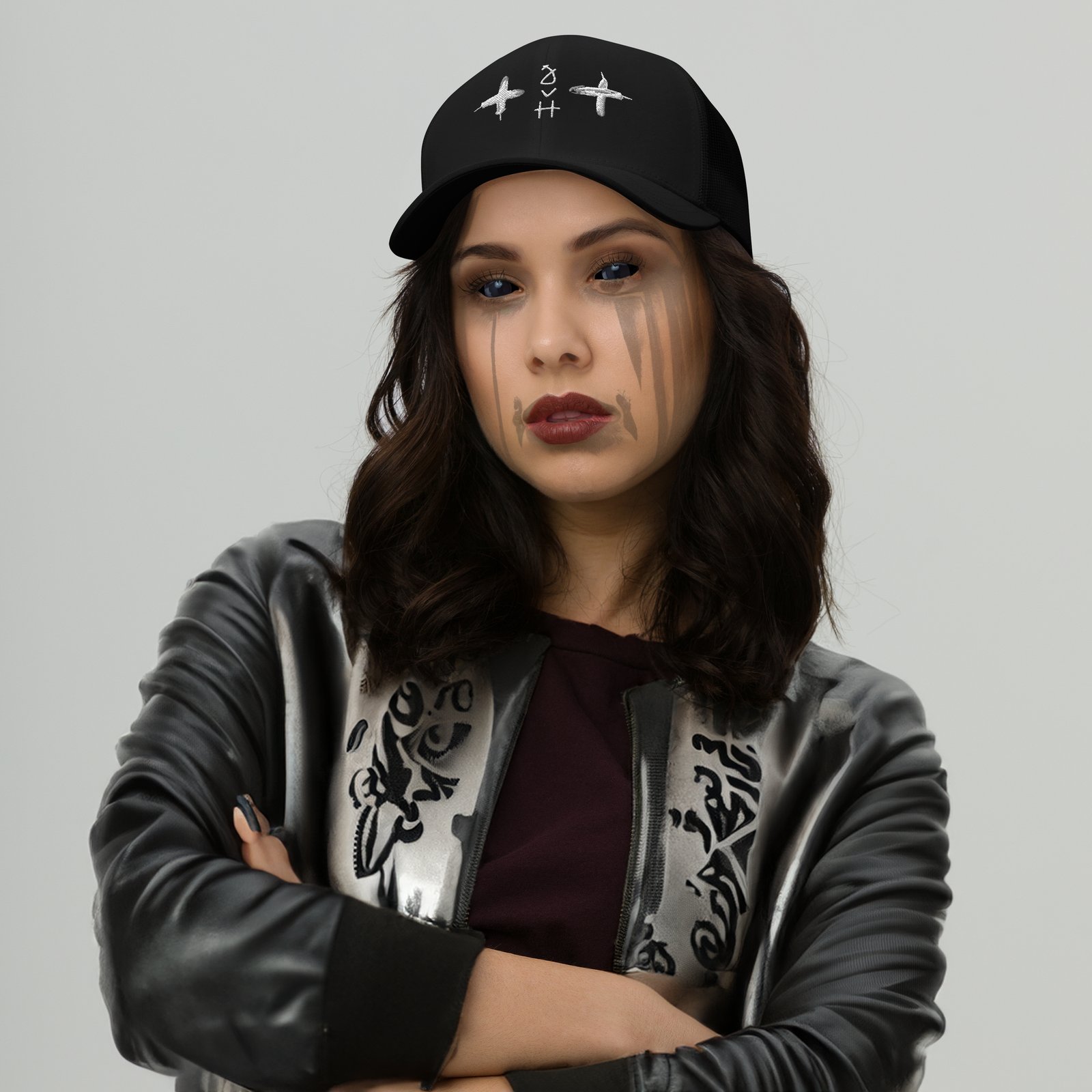 DVH Feather Trucker Cap | death valley high