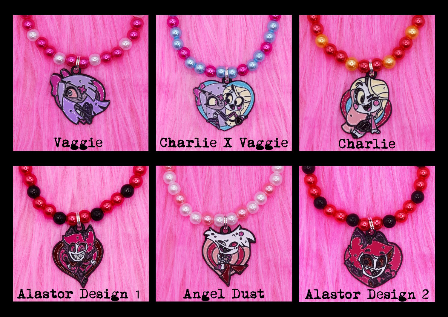 Hazbin Hotel Bracelets | Punky Possum Studios