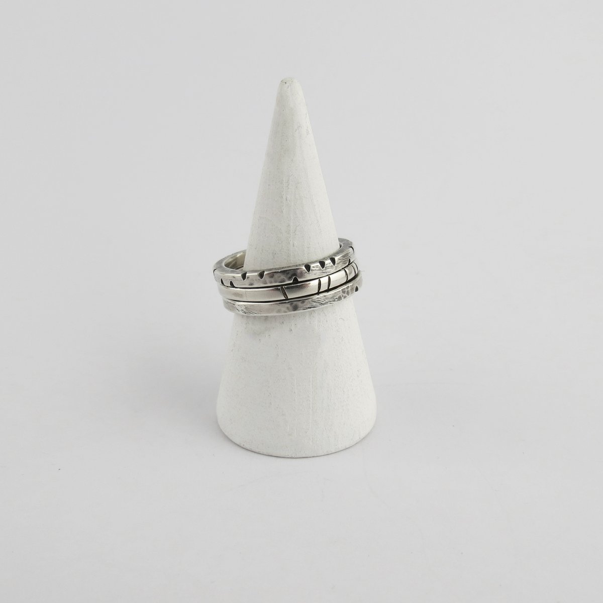 NOTCHED Stacking Rings | Islay Spalding - From The Workshop