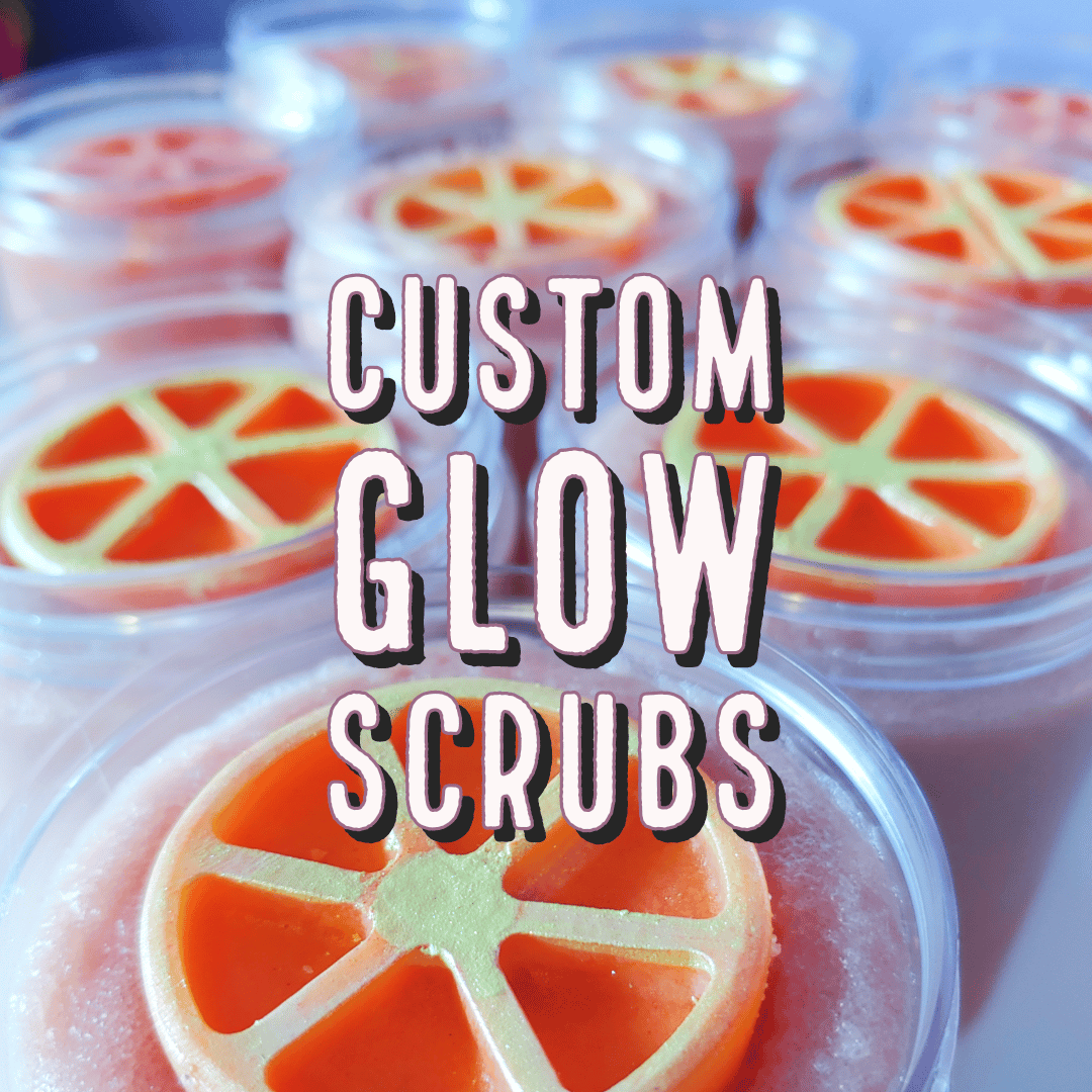 Custom Glow Scrub 9oz | Wasp & Pear Body Care