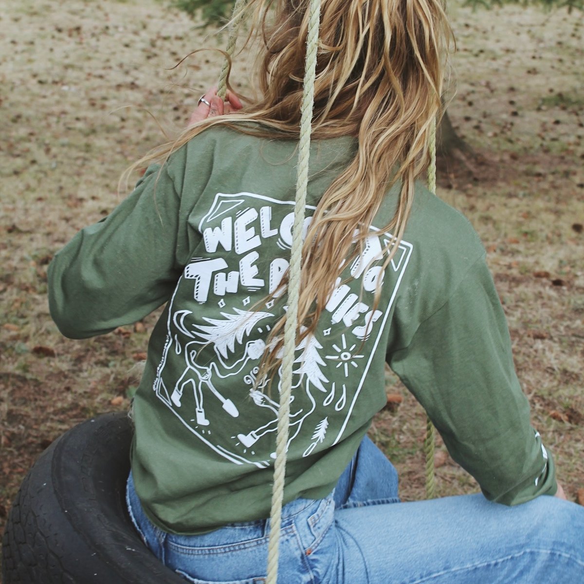 The Original Boonies long sleeve (Olive) | The Boonies Magazine
