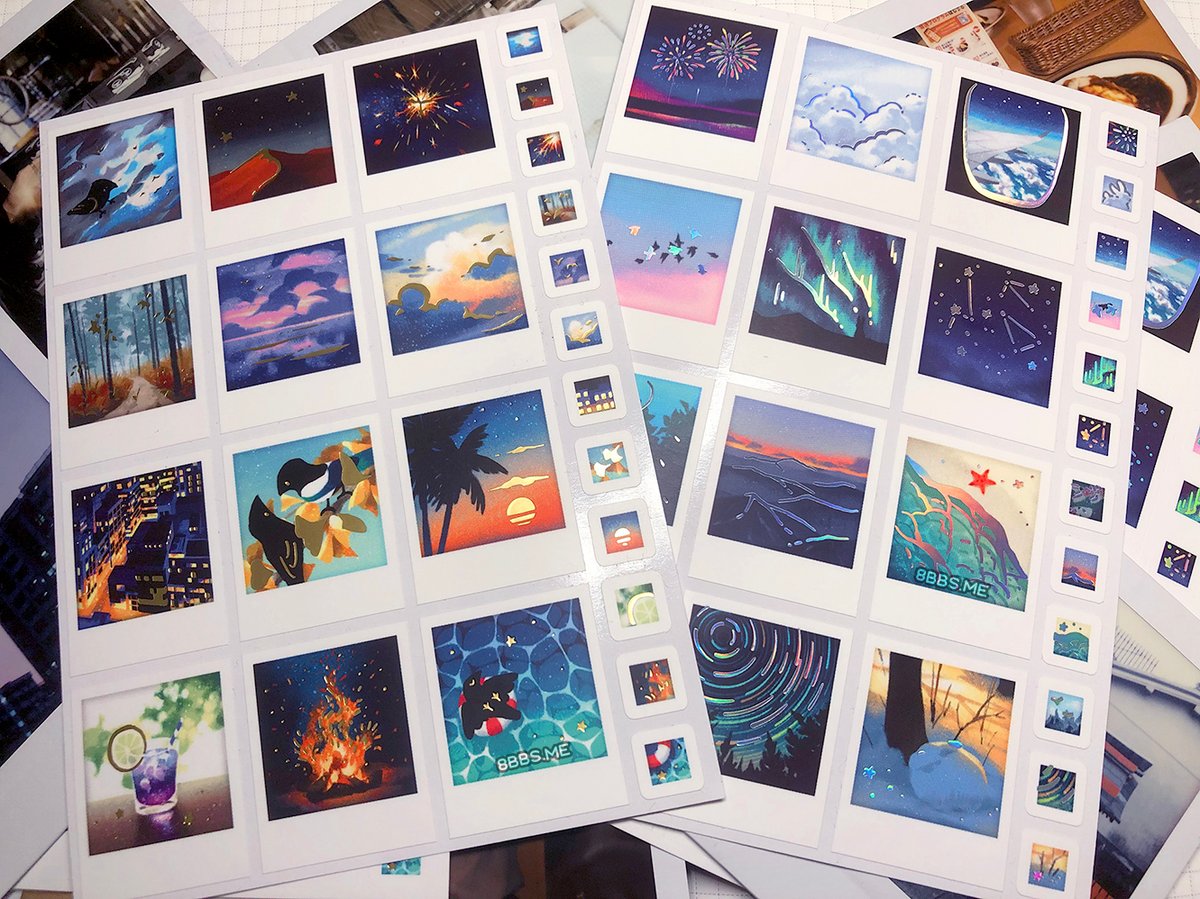 Memories - Sticker Sheets | 8BBS