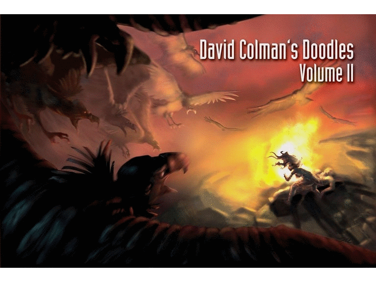 DAVID COLMAN'S DOODLES BOOKS | paddysbooks