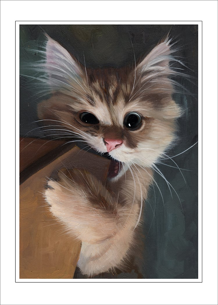 "Just a Nibble" Print | Jel Ena