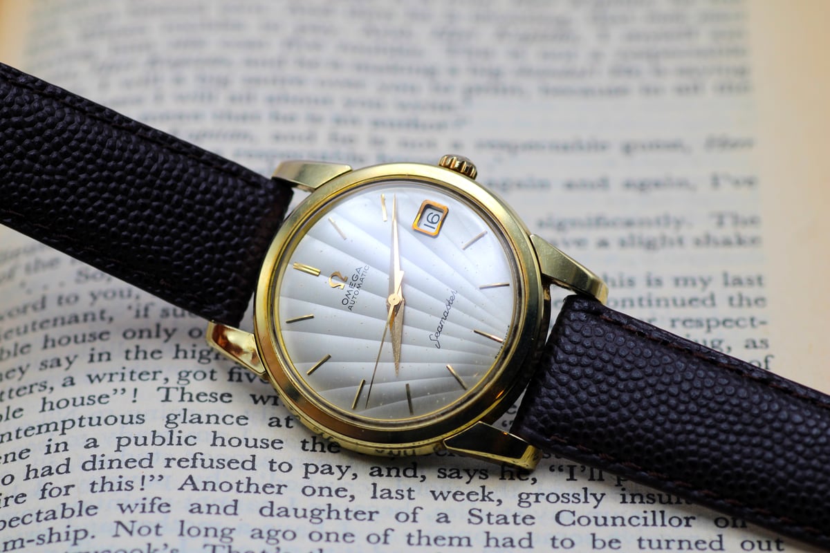 Omega Seamaster 14762 SC - Rare Clamshell dial - 1959 - Automatic ...