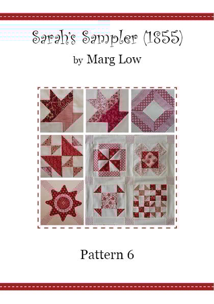 Sarah's Sampler (1855) | Marg Low Designs