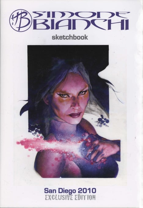 SIMONE BIANCHI SKETCHBOOKS SAN DIEGO | paddysbooks