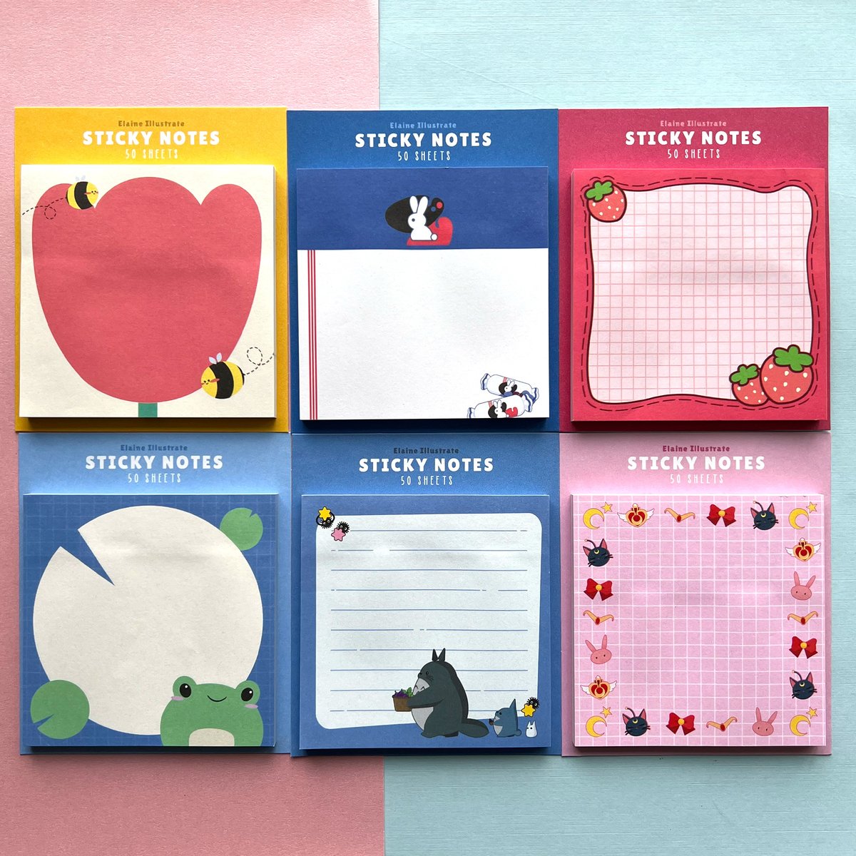 Sticky Notes | Elaine Illustrate