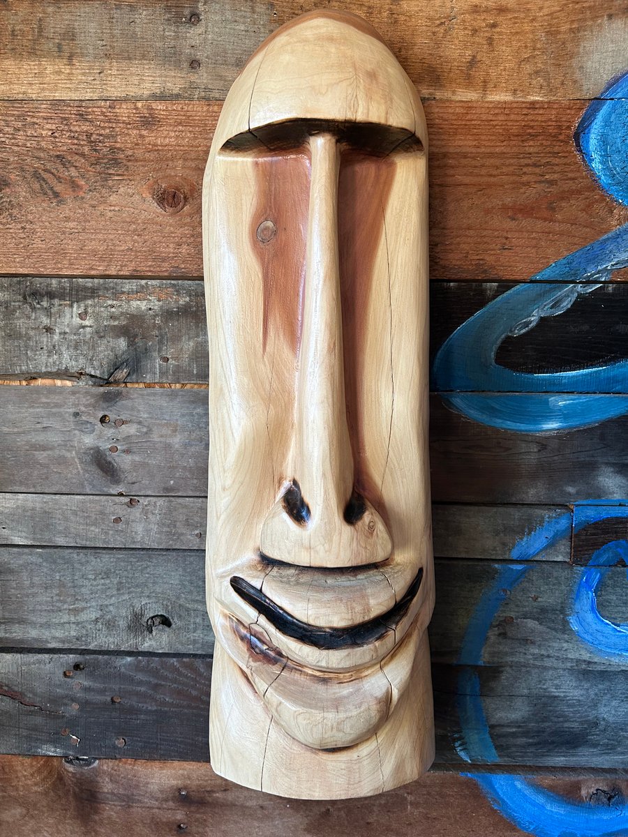 Big Moai | Tiki Hunter Carvings