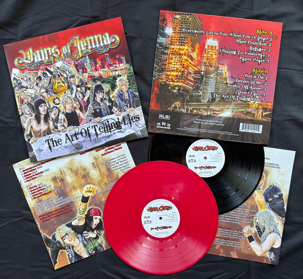 Vains Of Jenna "The Art Of Telling Lies" Remastered 12" Vinyl L.P ...