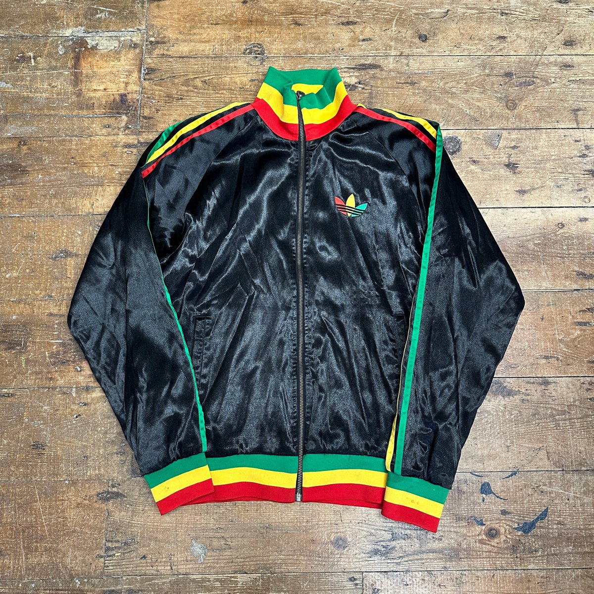 Adidas 'Rasta' track jacket | metoatee1