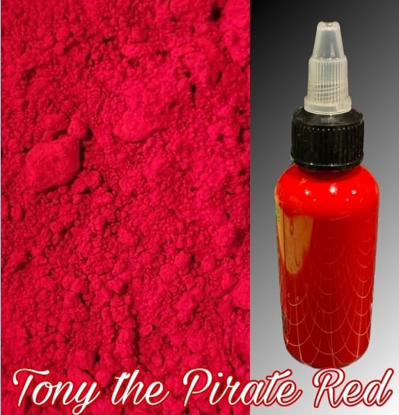 New Old Stock Tony "The Pirate" Red | philadelphiaeddietattoosupply
