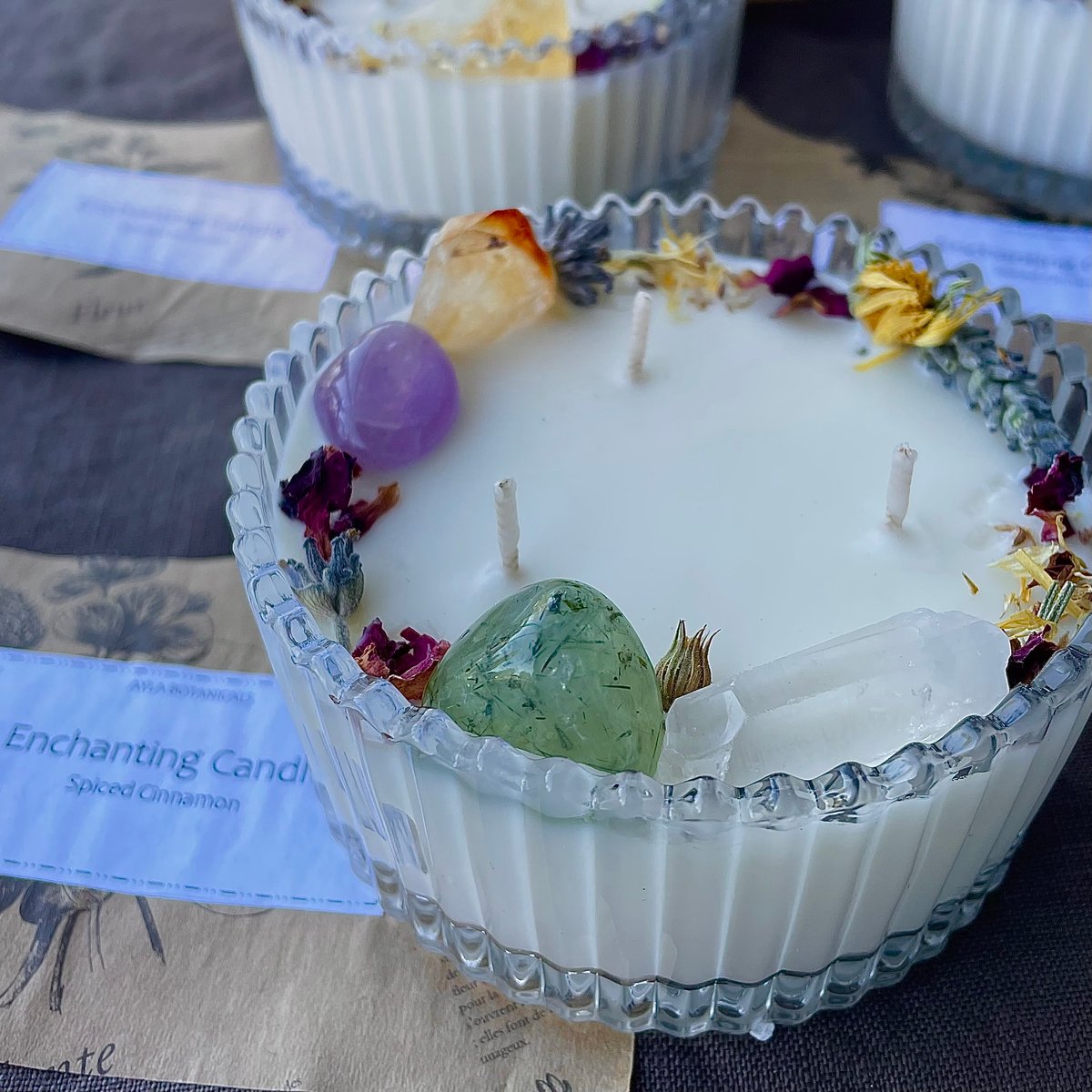 Enchanting Candles (glass) | Ayla Botanicals