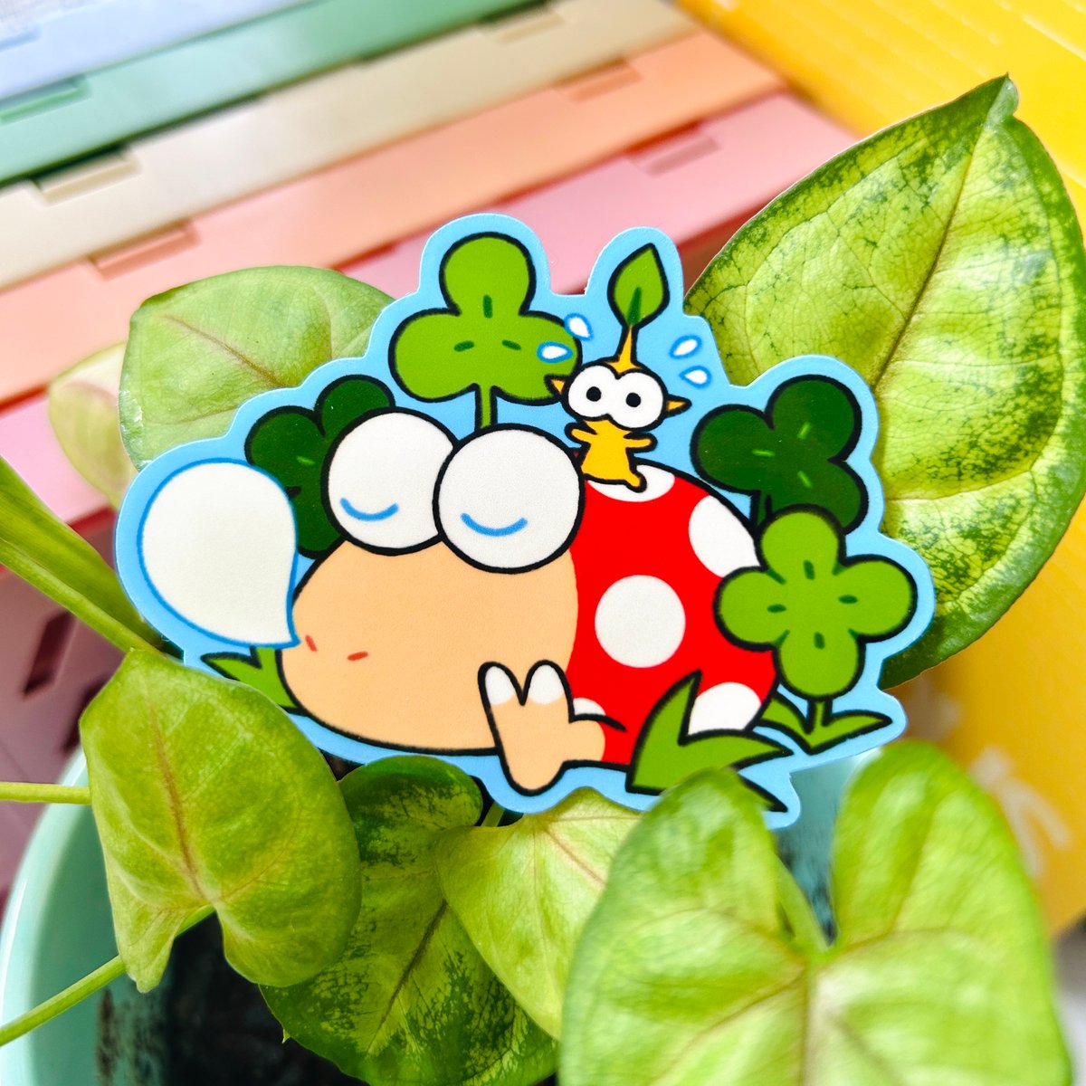 Resting Bulborb Sticker | Lucky Soupe by Audrey