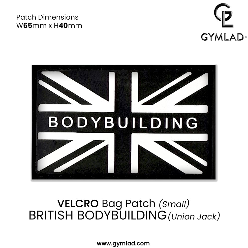 British bodybuilding Velcro Bag Patch | GYMLAD