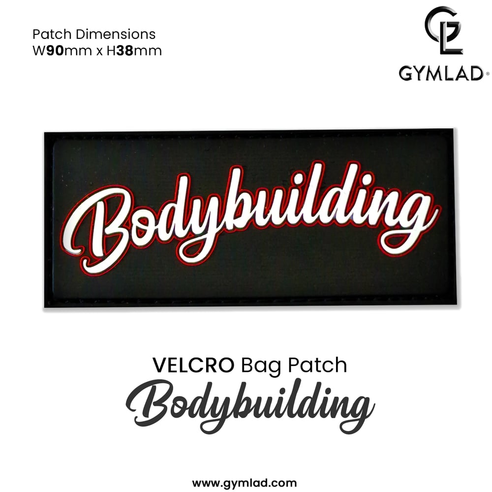 Bodybuilding Signature Velcro Bag Patch | GYMLAD
