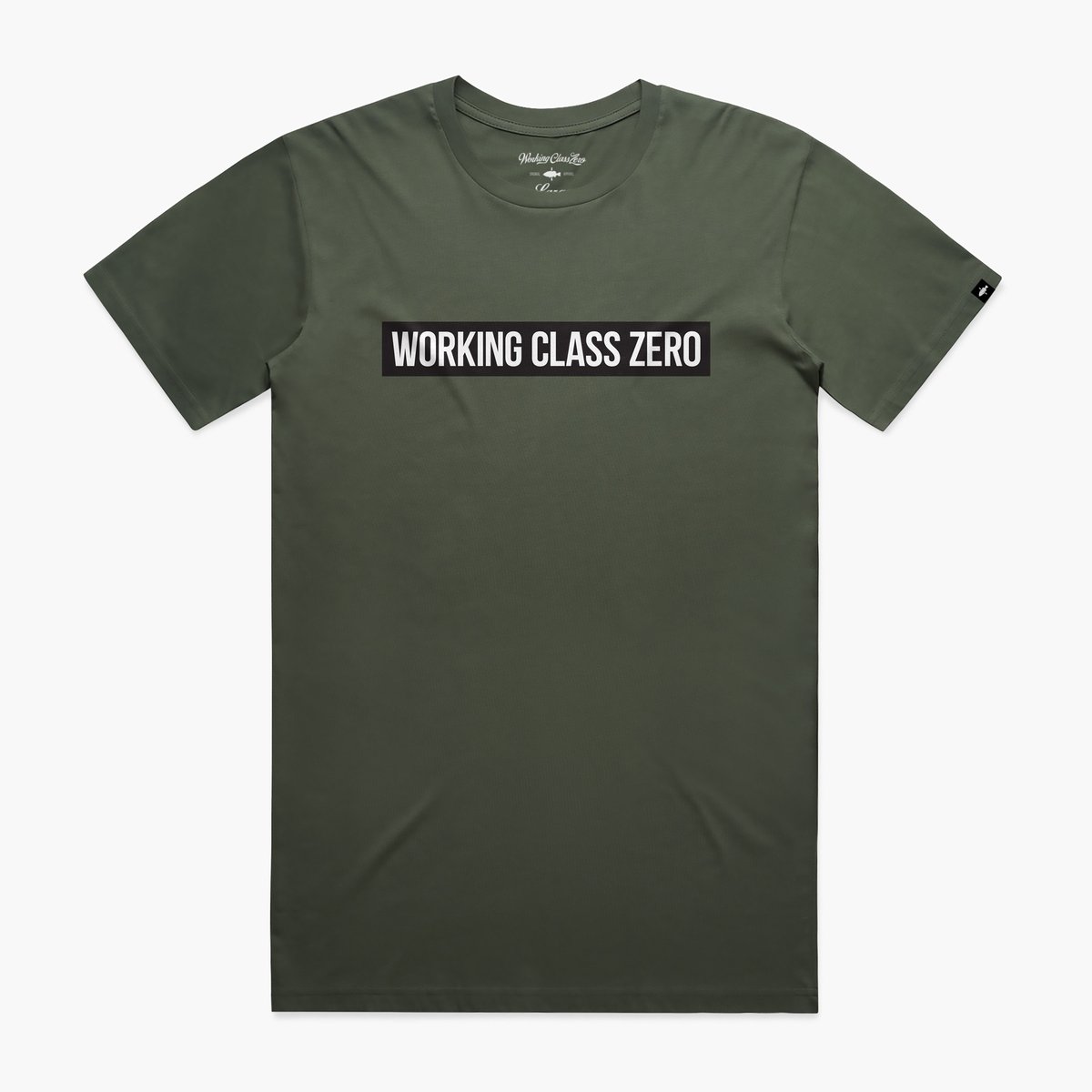 WORKING CLASS ZERO — Standard Logo Tee (CYPRESS)