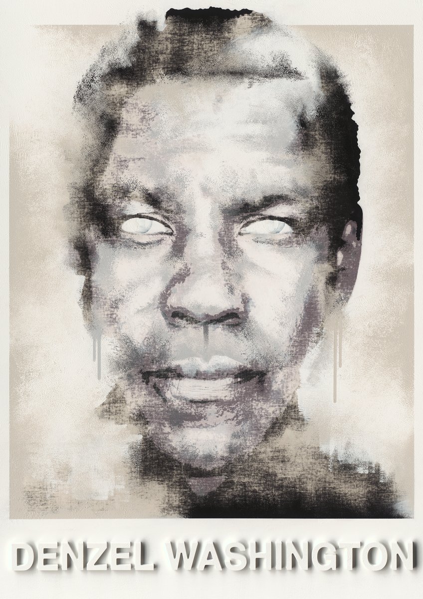 Denzel Washington (Limited Edition Print) | Davo Howarth