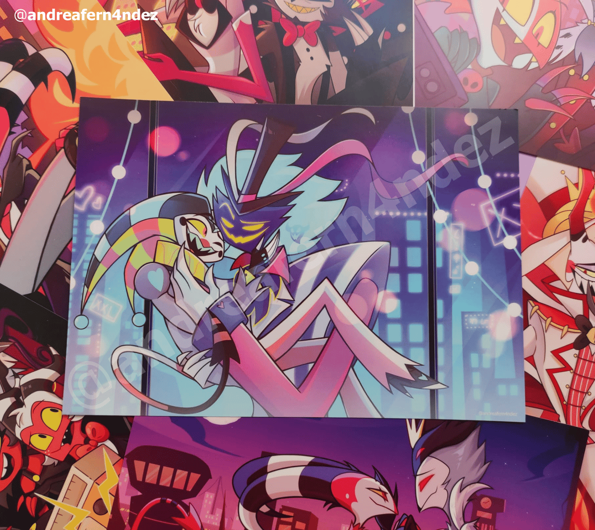 Fizz x Asmodeus B5 Print 25 X 17.7 cm | Disaster Lady