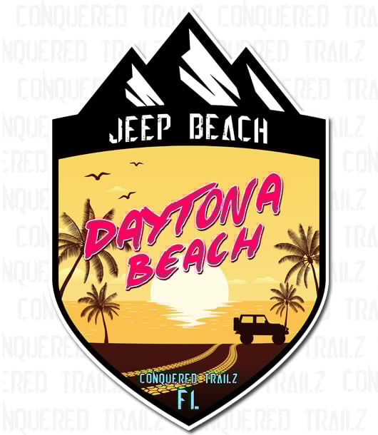 Jeep Beach - Event Badge / Conquered Trailz