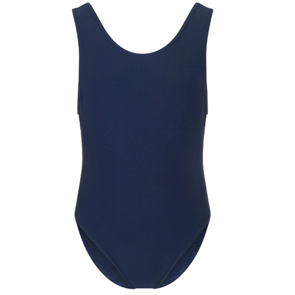 Competition Elastane Swimming Costume, Navy | stmaryscambridgeuniform