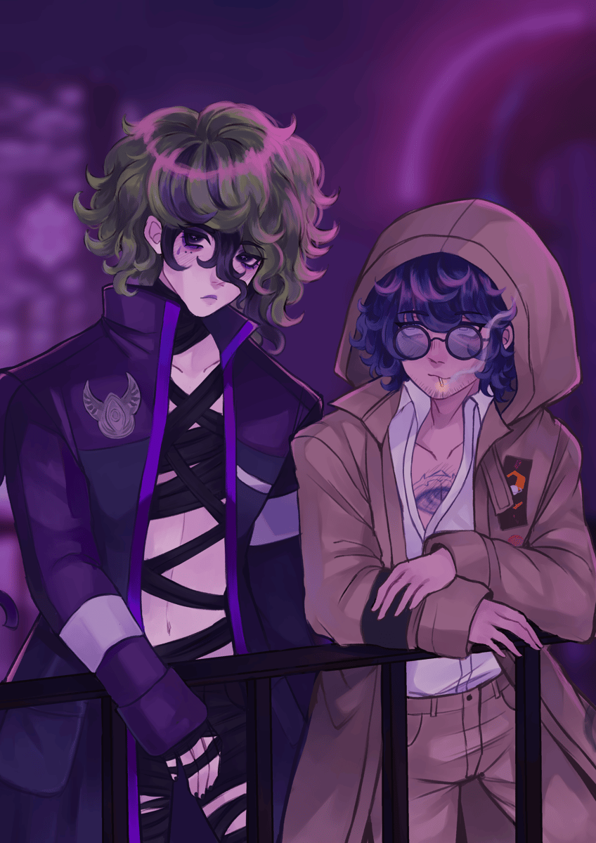 Raincode Vivia/Yakou Kanai Rooftop Print | meshimeow