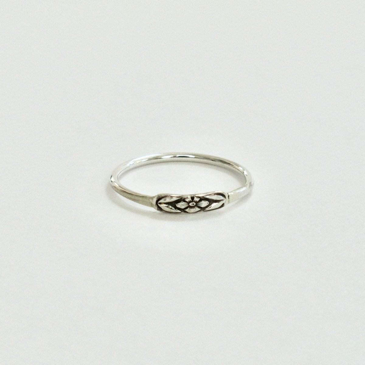 Wild Pansy Ring in Sterling Silver | Floral Laurel