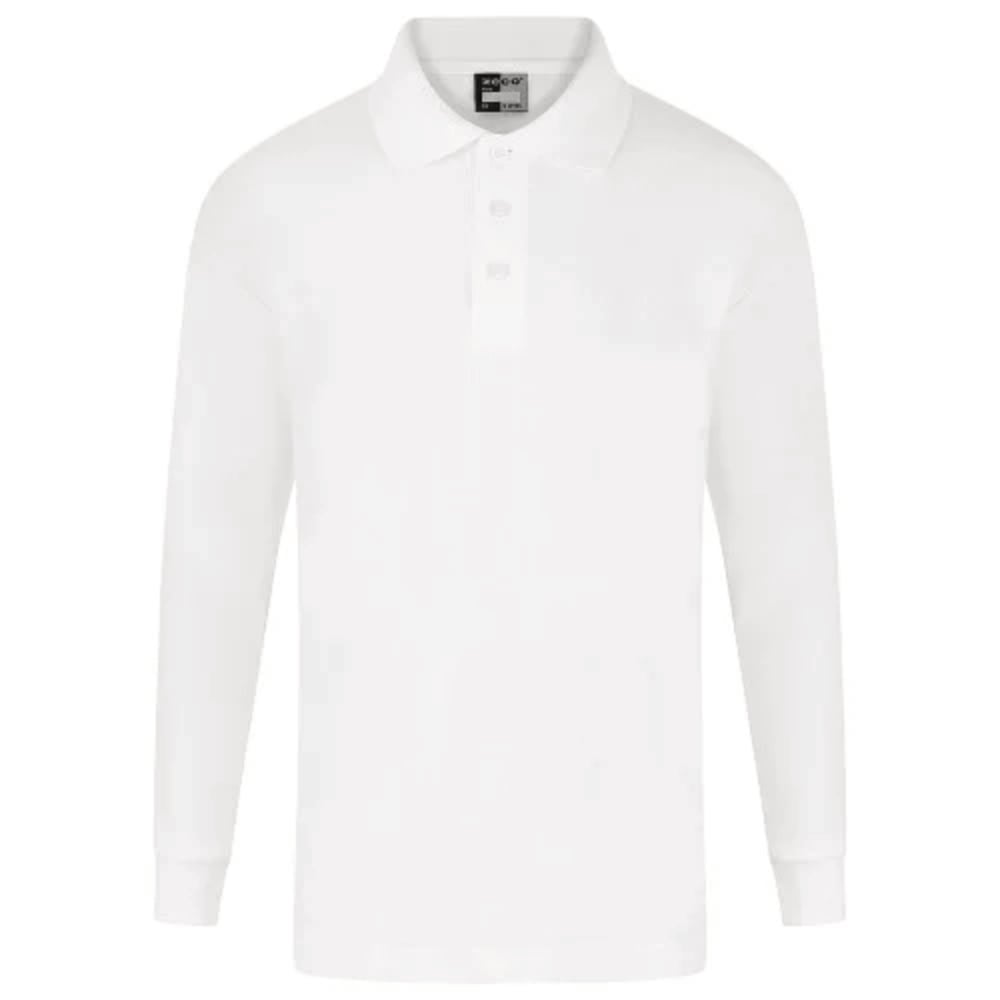 Long Sleeve White Polo Twin Pack | stmaryscambridgeuniform