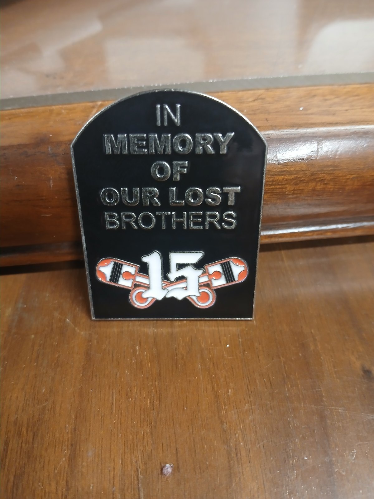 In Memory Of Our Lost Brothers Pin / Outlaws apparel