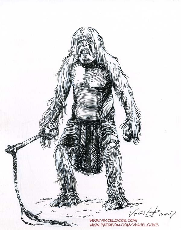 Morlock, The Time Machine | Vince Locke