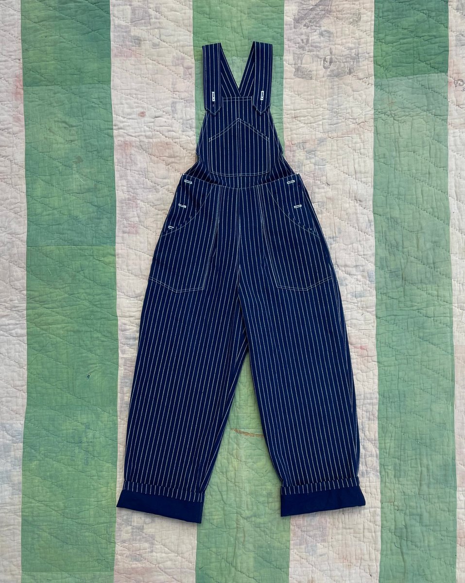 1940’s Inspired Overalls in Wabash | Howdy Ol' Hems
