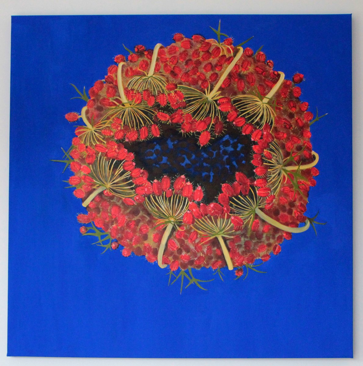 Opening, acrylic painting on canvas | Ruth Packham