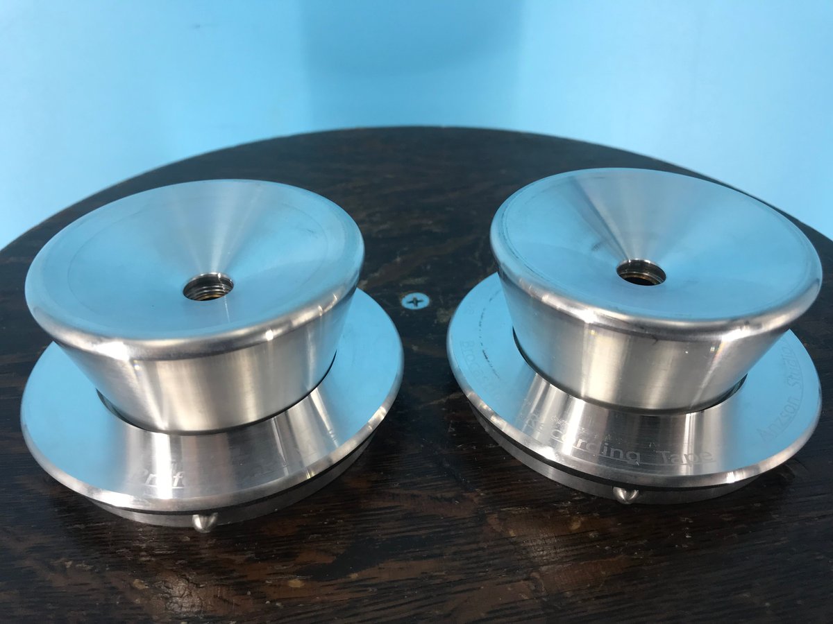 Burlington Recording Aluminium Hub-Adapter for (Otari,Ampex,Denon) with ...