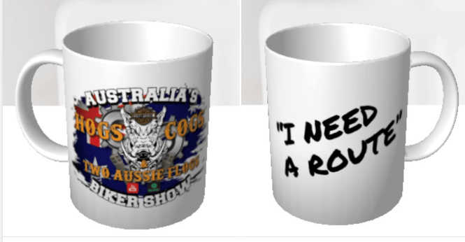 Coffee Cup | Hogs, Cogs and Two Aussie Flogs
