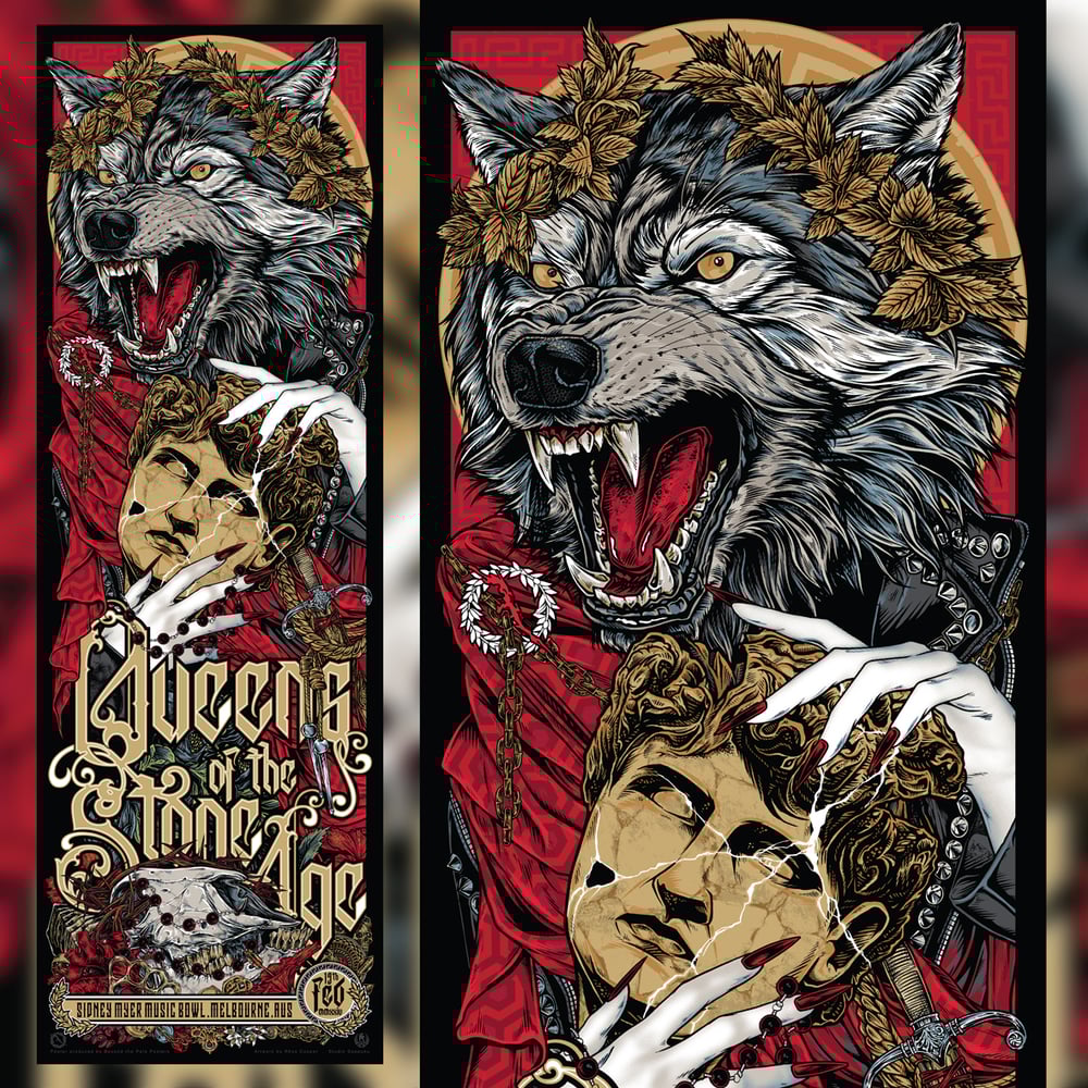 Studio Seppuku - The Art of Rhys Cooper — QUEENS OF THE STONE AGE ...